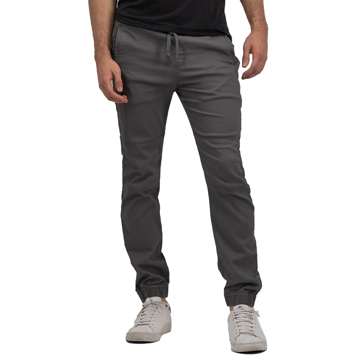 Jogger de Gabardina Premium - Gris Holstone Hombre