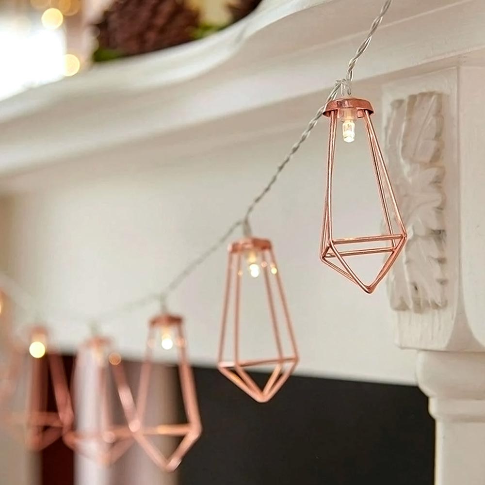 Serie de Luces LED Vintage Decoracion 3.3m 20 Luces Redlemon