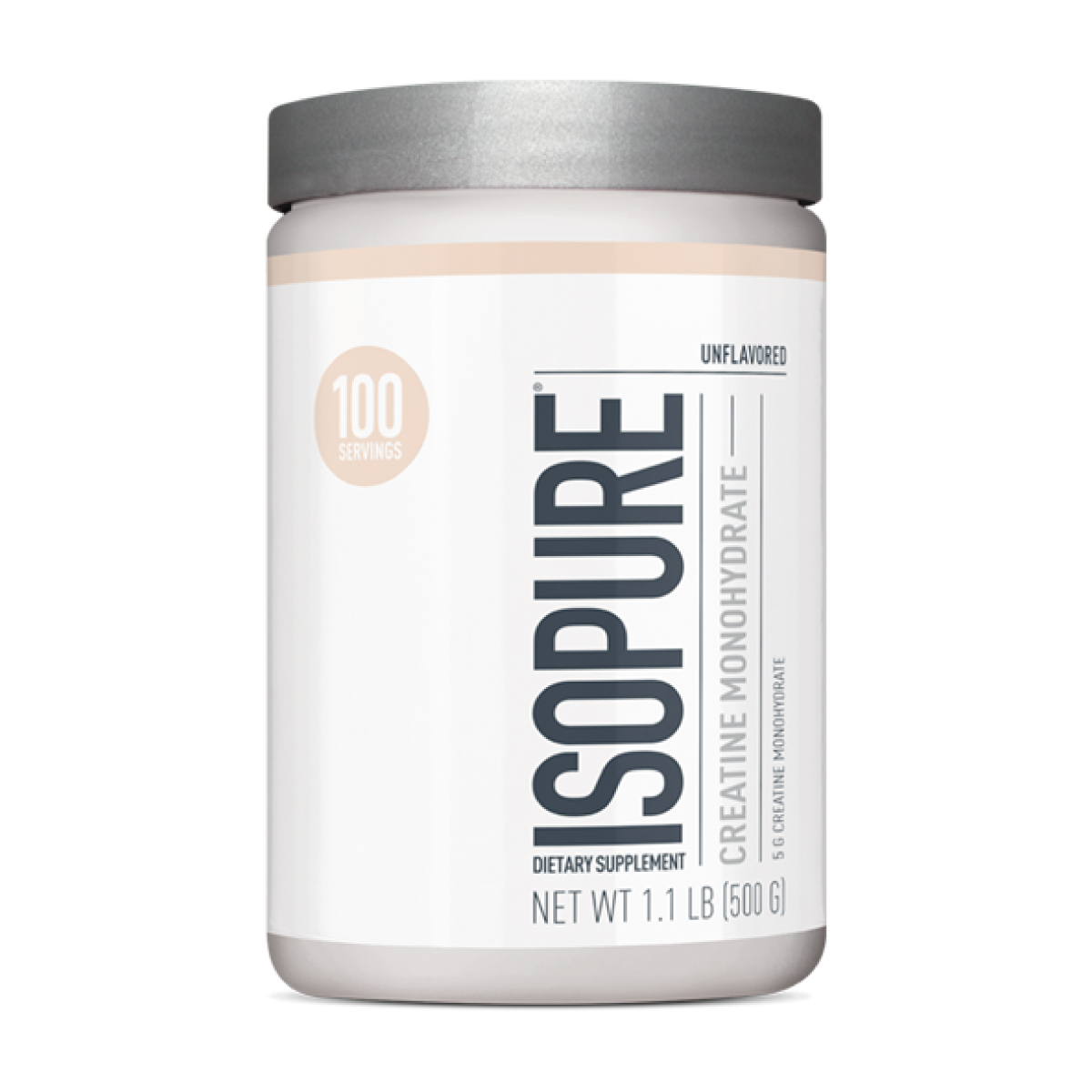 Creatina Isopure Creatine Monohydrate 500g 100 Serv.
