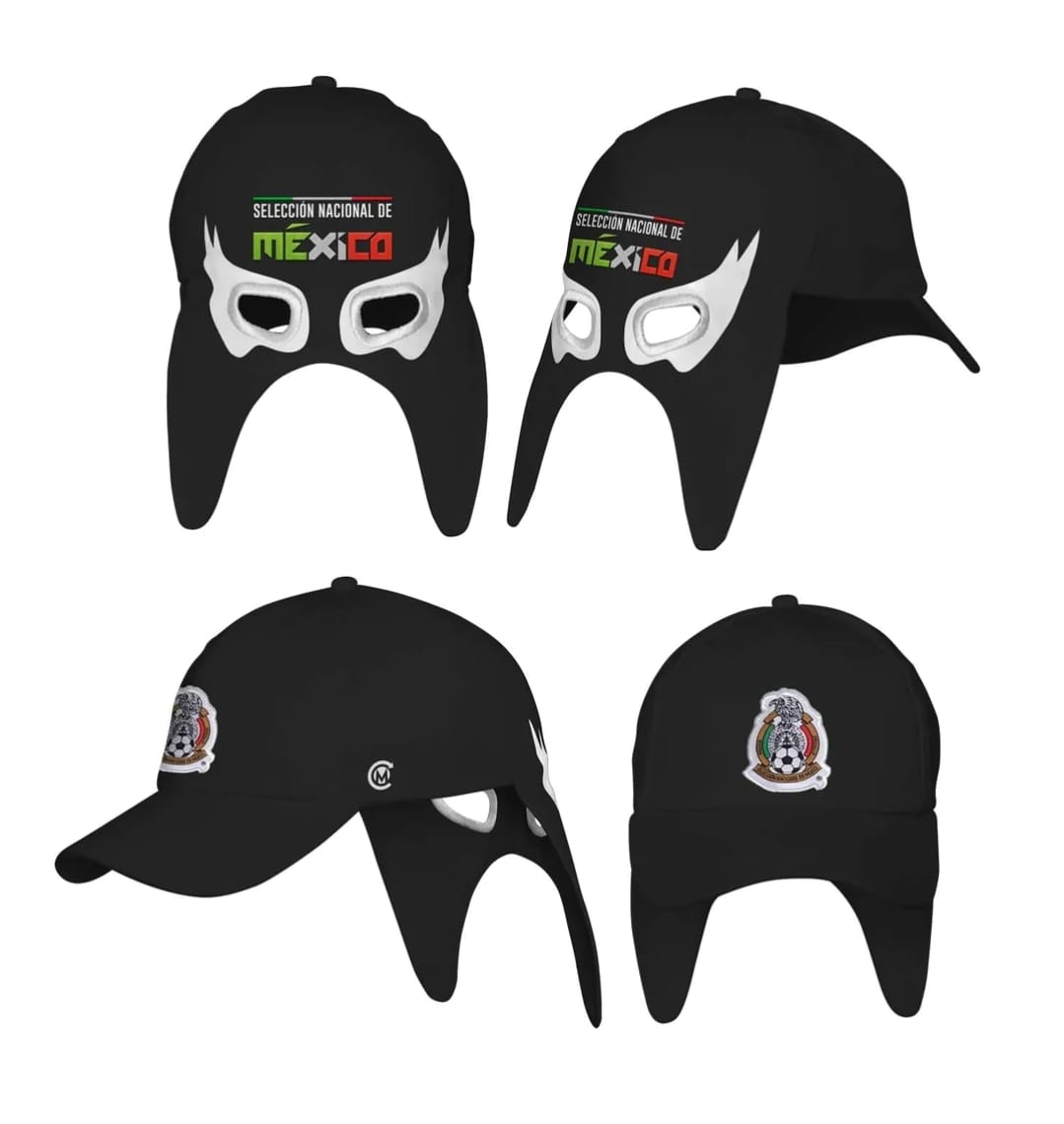 Gorra Máscara De La Selección Mexicana