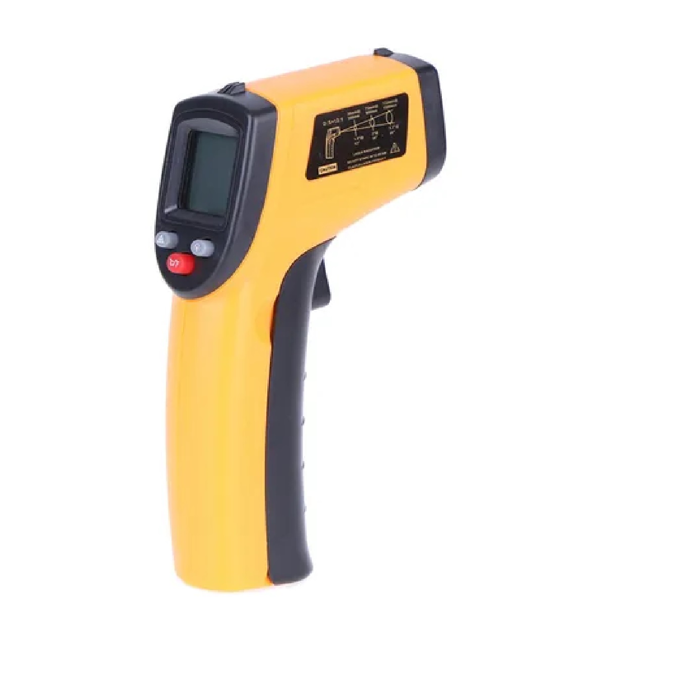 Termómetro Infrarrojo Digital Rojo