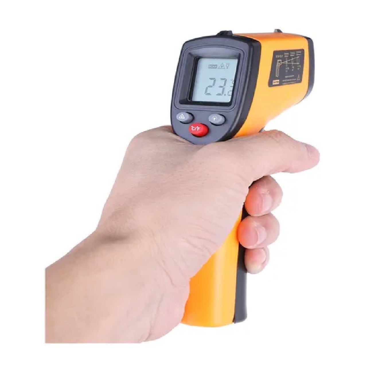 Termómetro Infrarrojo Digital Rojo