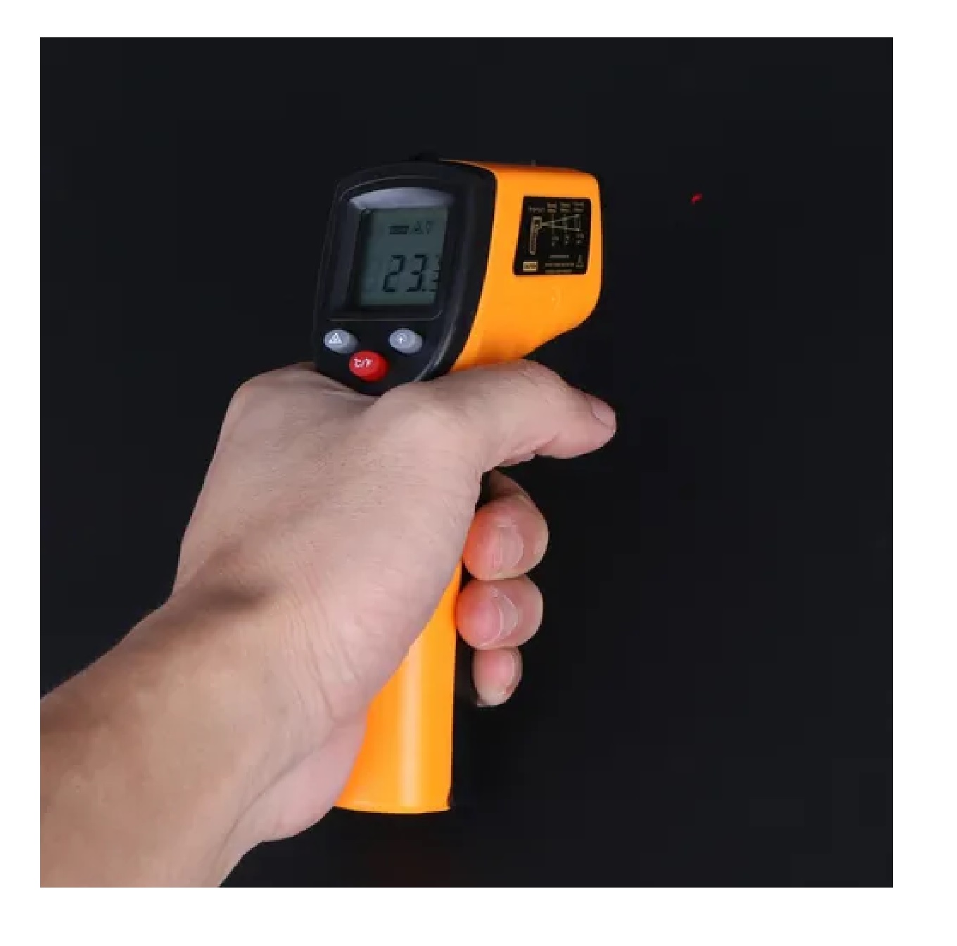 Termómetro Infrarrojo Digital Rojo