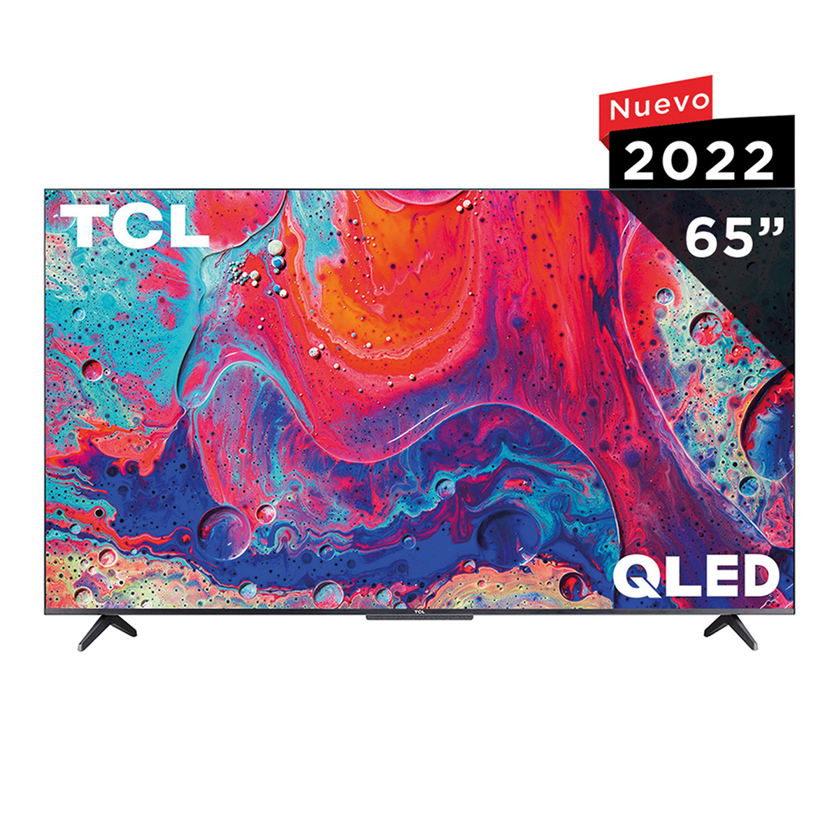 Pantalla TCL 65" Google TV 4K QLED 65S546 + Bluetooth