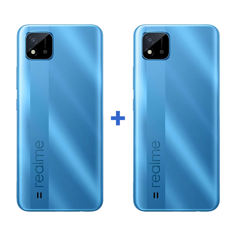 Combo 2 Celular Realme C11 Azul 2GB + 32GB Desbloqueado