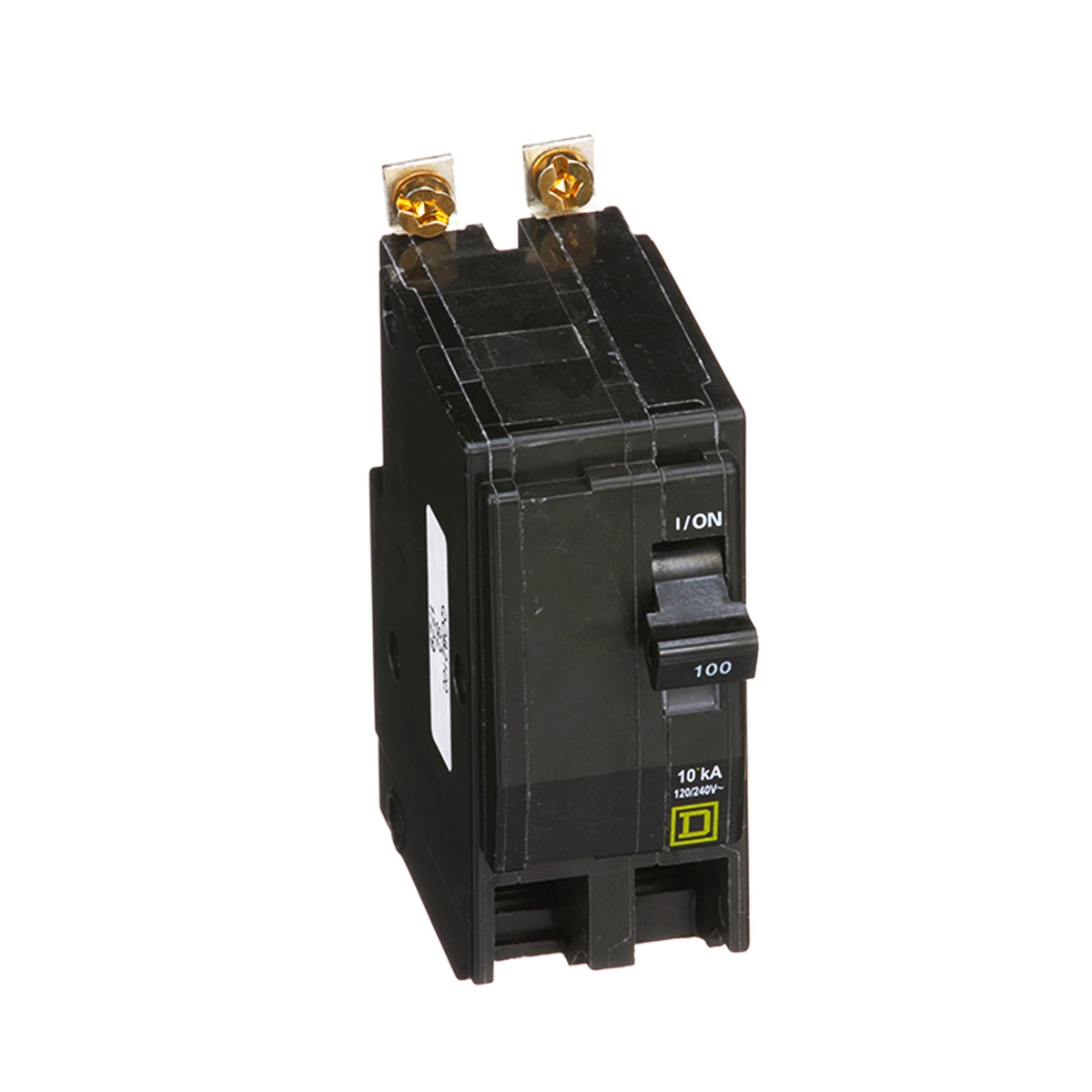 Interruptor termomagnético QOB 2P. 100 A. Atornillable 10kA 120/240V