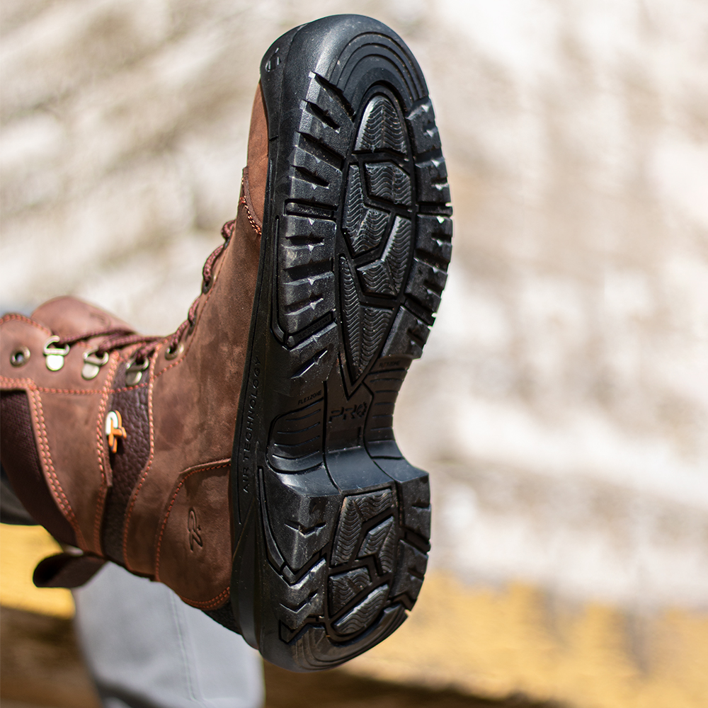 Cuarto de Bota de Seguridad Ten-Pac WESTERN Café