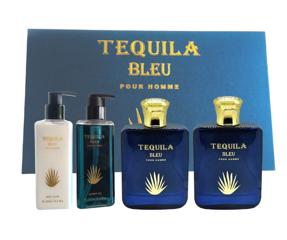 Tequila Bleu Set 4pz Caballero