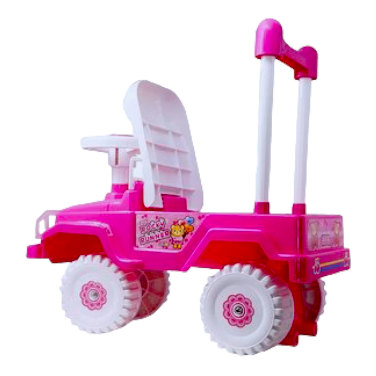Carrito Montable Para Niños Mytoy De Impulso Jeep Con Sonido
