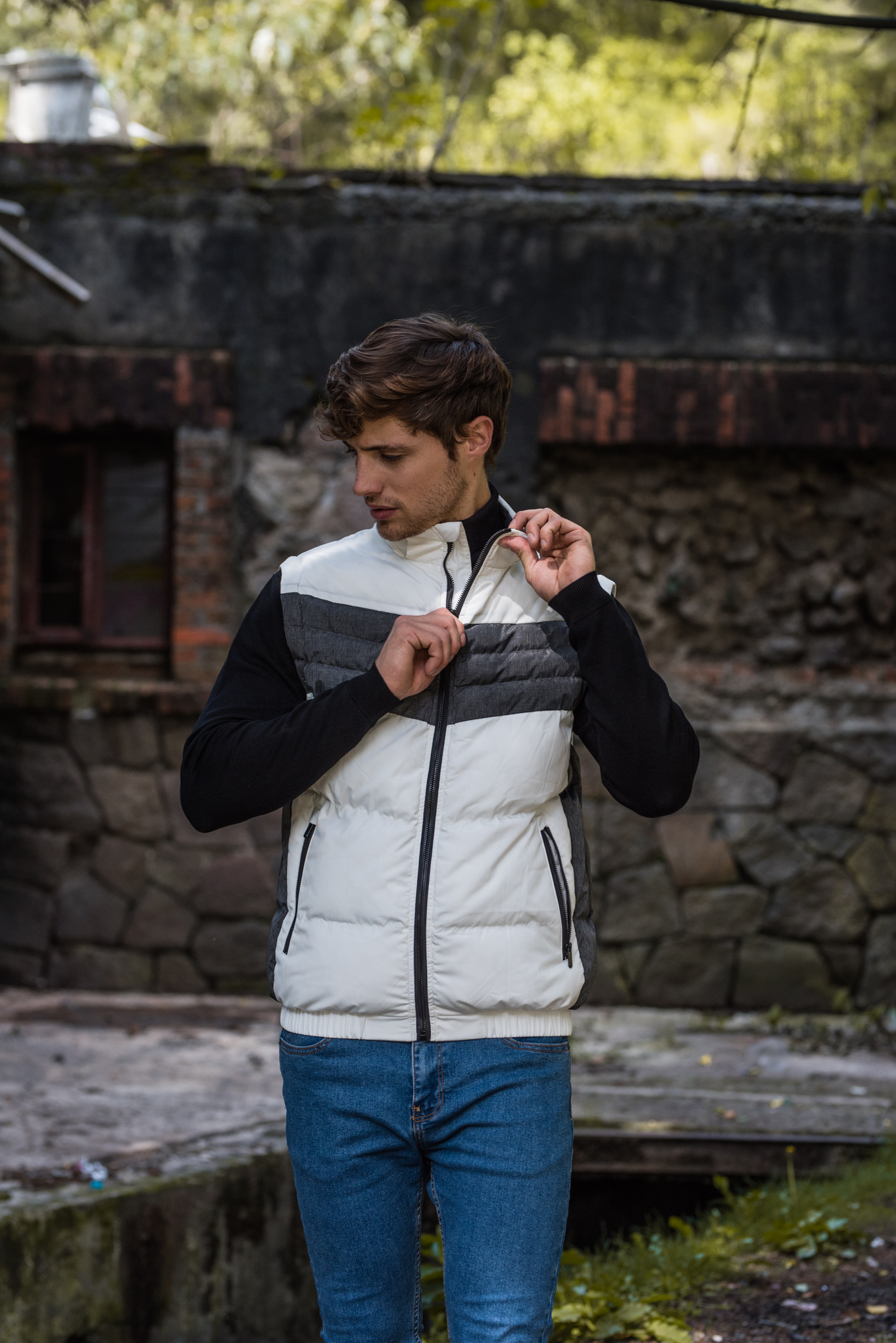 Chamarra Chaleco Casual Para Hombre 2 En 1 Generra 128411