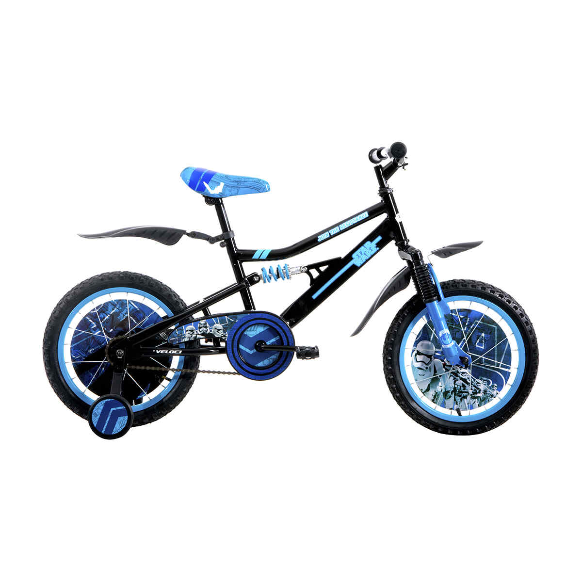 Bicicleta Veloci SWFA Rodada 16 Negro Infantil