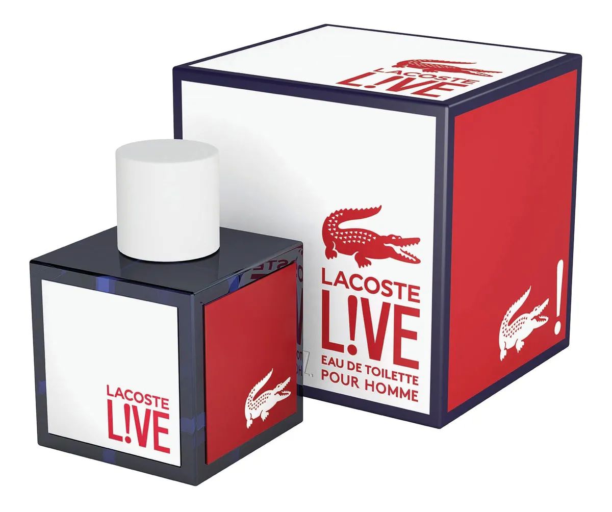 Perfume Lacoste Live Eau De Toilette 100ml Caballero