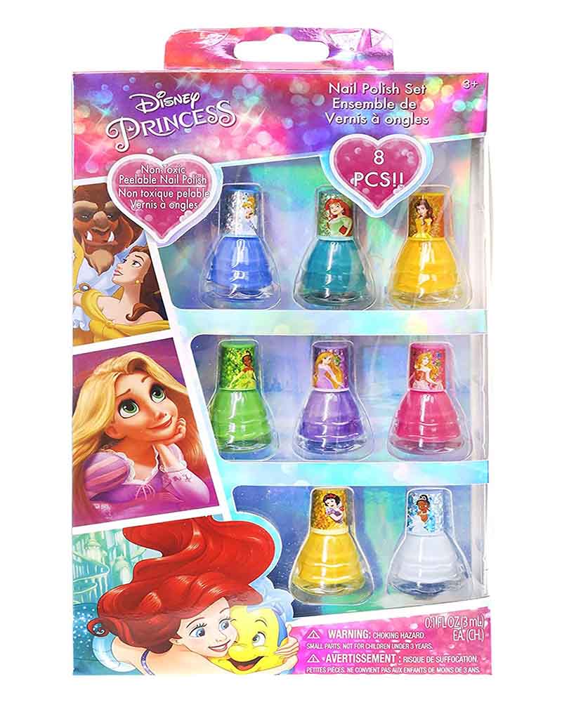 Disney Princess Esmaltes Set 8pz