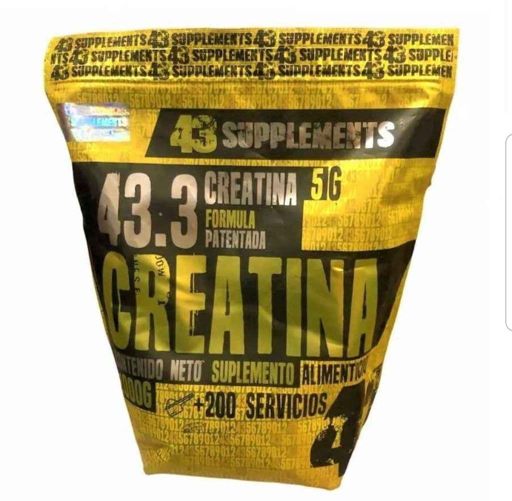 43 SUPLEMENTS CREATINA 200 SERV.