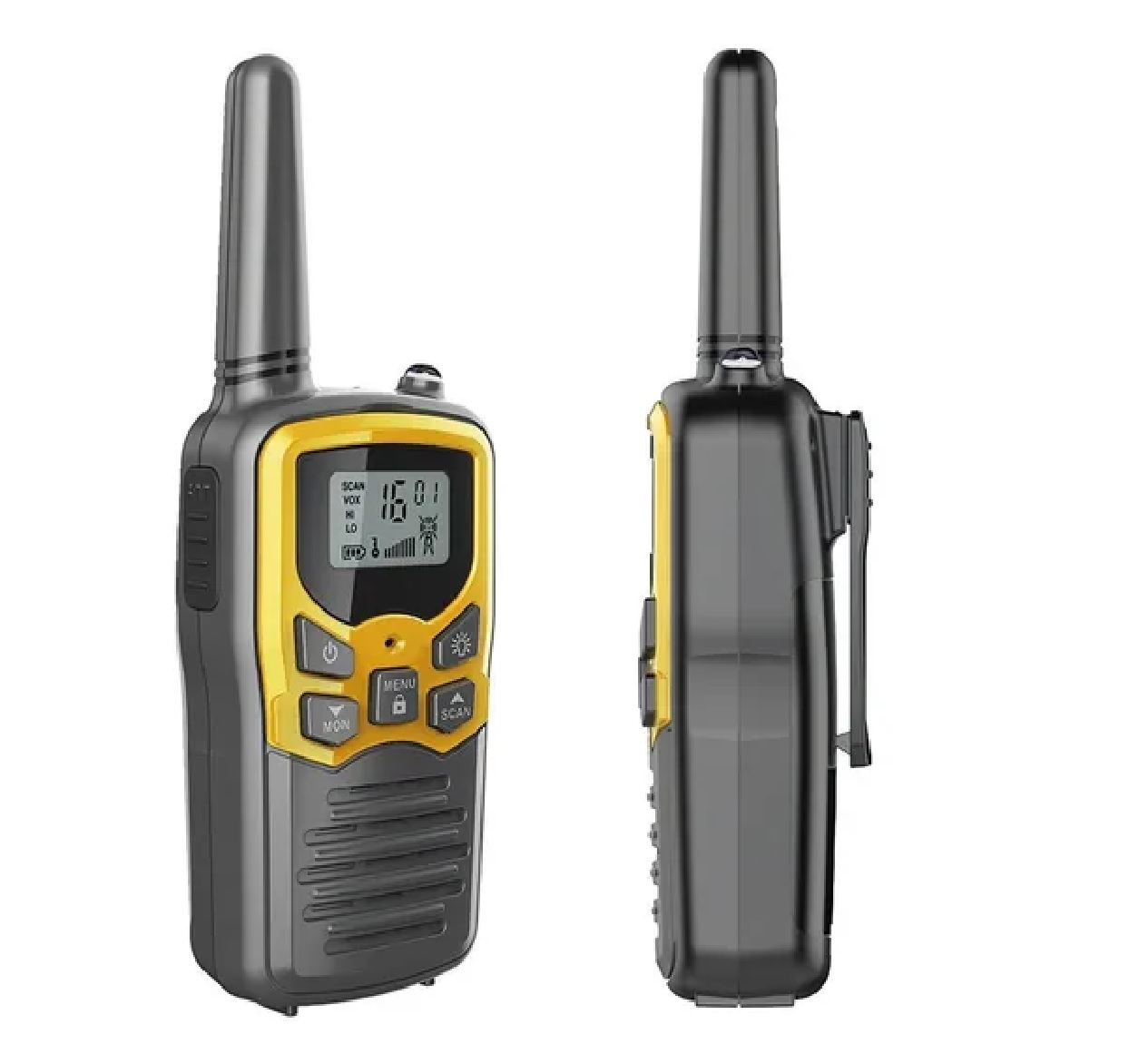 Kit Walkie Talkie 22 Frs Canales Amarillo