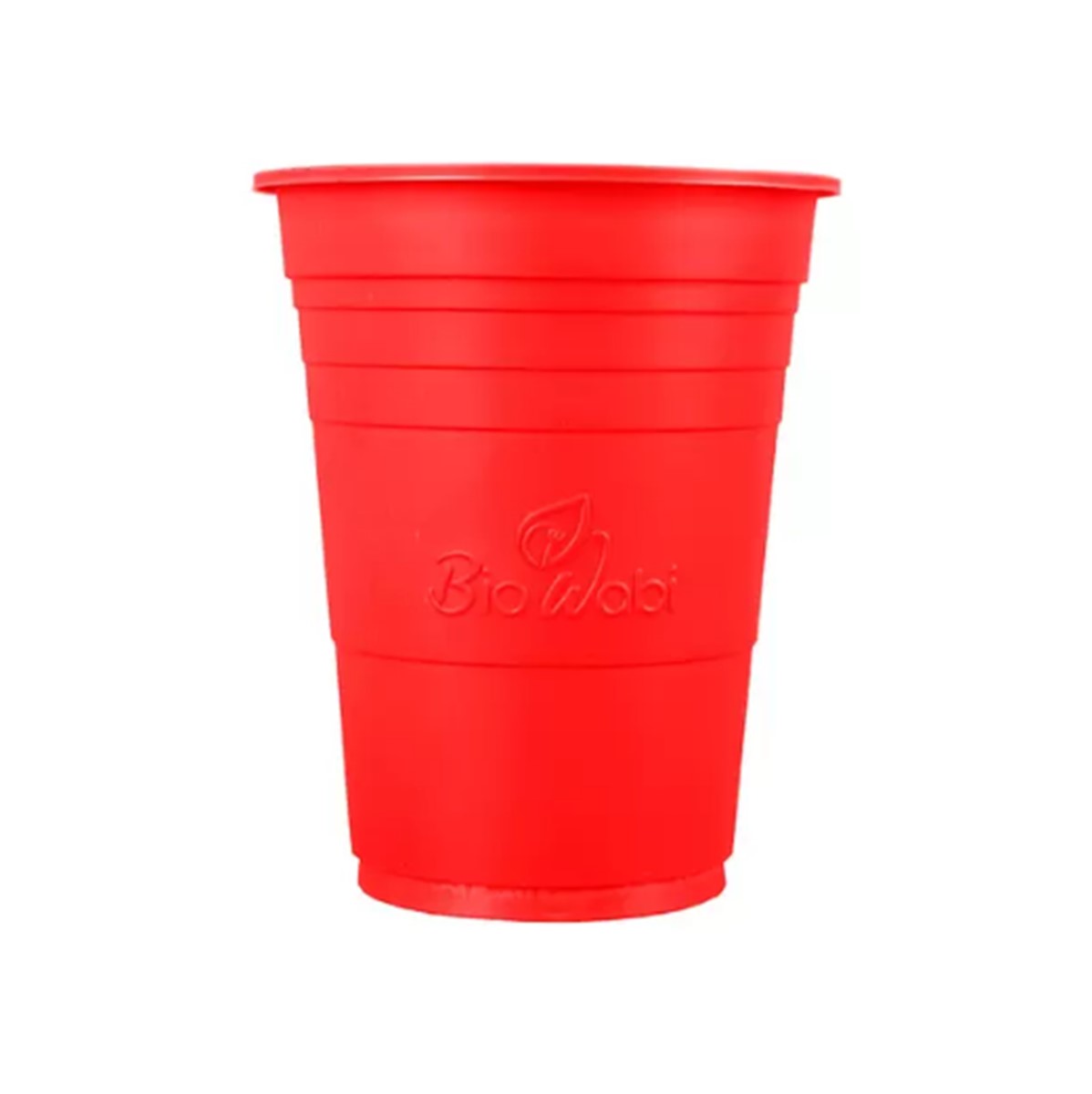 Vasos Rojos Compostable 120 Pzas De 530 Ml, Biowabi