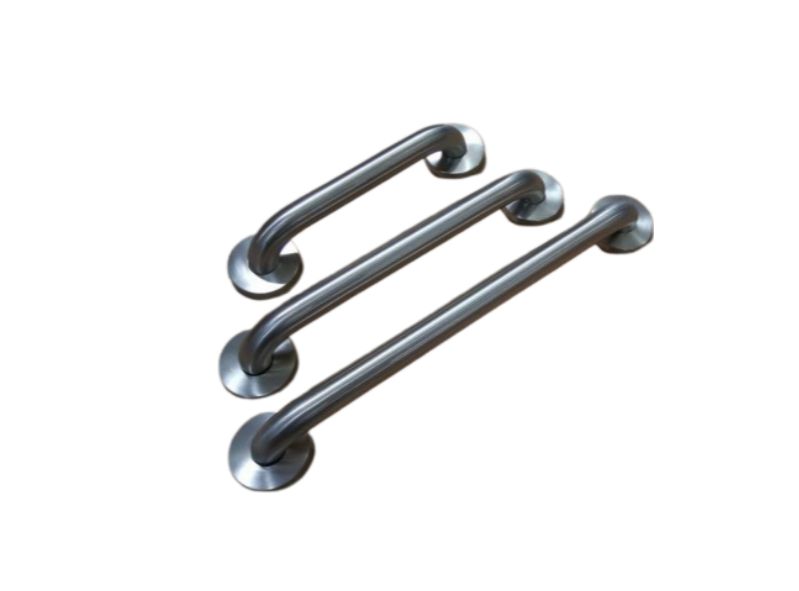 BARRA DE ACERO INOXIDABLE DE SEGURIDAD BAÑO Y REGAREDA 50 CMS