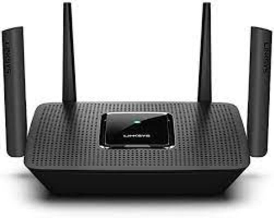 Router Linksys Gigabit Ethernet de Banda Triple MU-MIMO AC2200 MR8300 ...