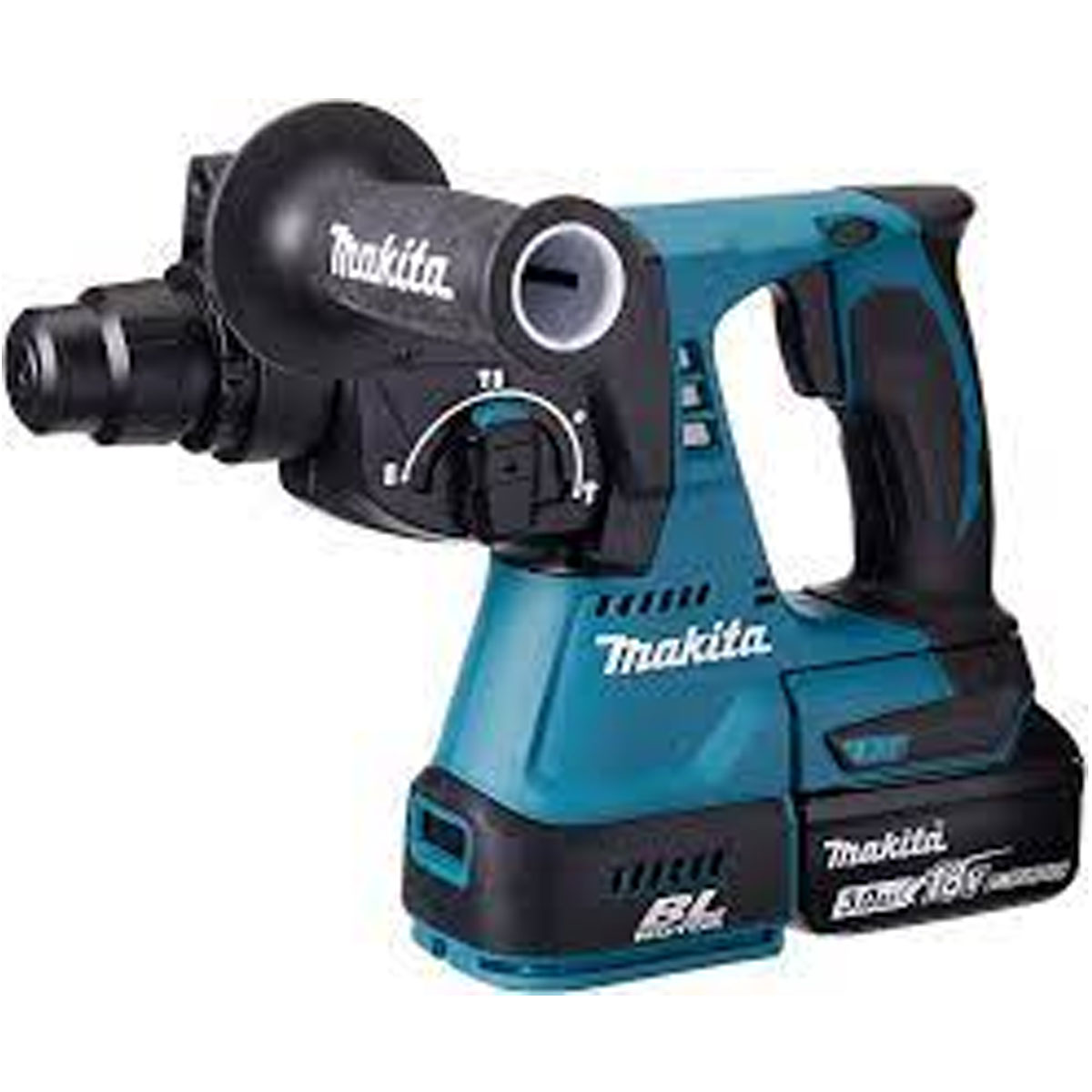 Rotomartillo electro-neumático Sds Plus 15/16 Makita DHR242RFE 18V
