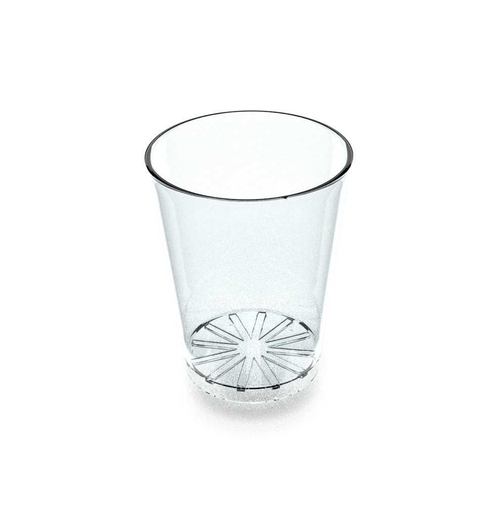 Mini Vasitos ideal para todo tipo de postres-Con apariencia cristalería.