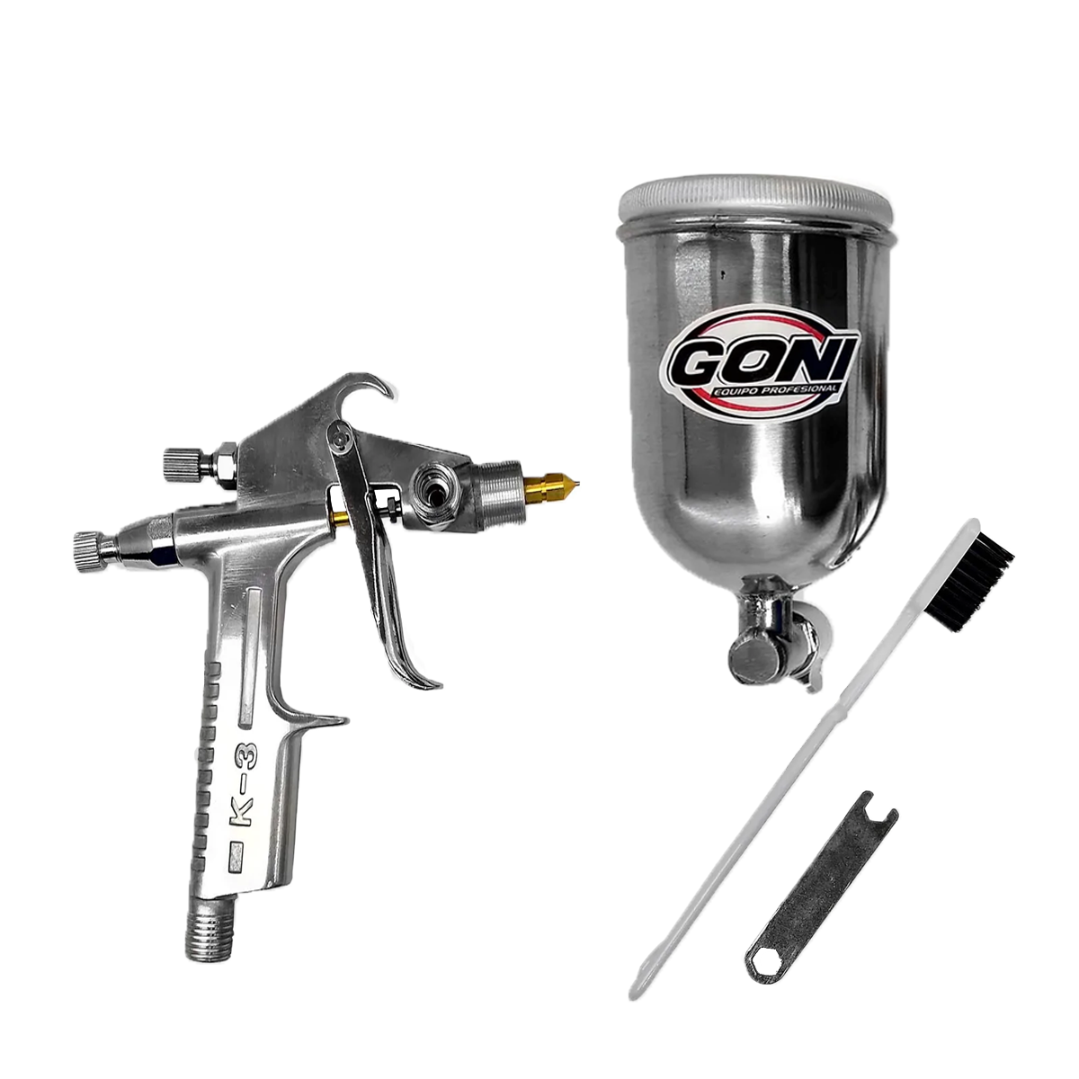 Pistola de gravedad mini de retoque Goni-314