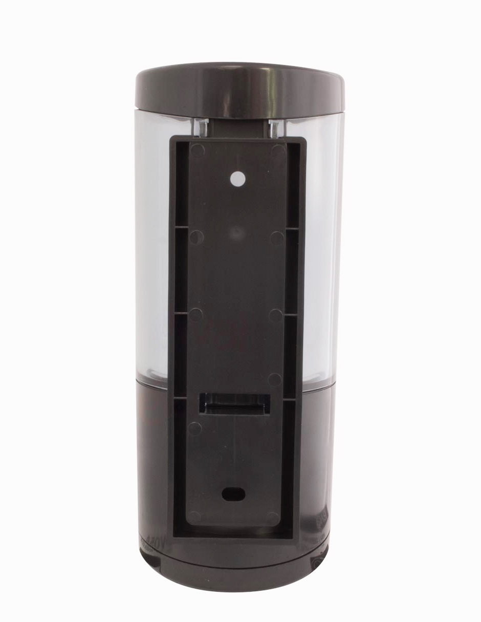 Jabonera De Uso Rudo Oval Humo Con Negro, 500 ml