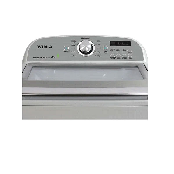 LAVADORA AUTOMÁTICA WINIA DWF-DG1B346C GRIS Y SILVER 17KG