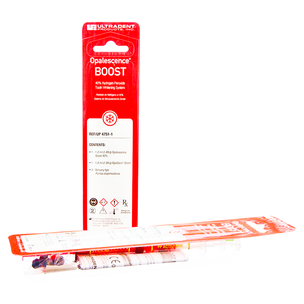 Blanqueamiento Opalescence Boost 40% 1 Sola Sesión Ultradent