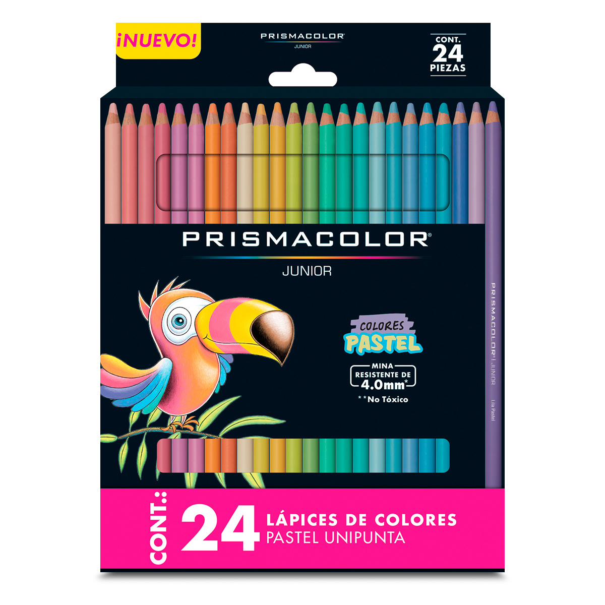 Lápices de Colores Prismacolor Pastel, Colores Brillantes 24 piezas
