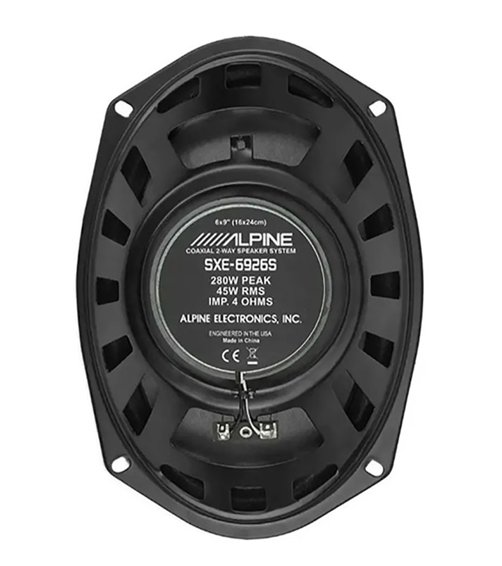 Paquete De Bocinas Alpine 6x9 Y 6.5 A Un Super Precio SXE-6926S Y SXE-1726S