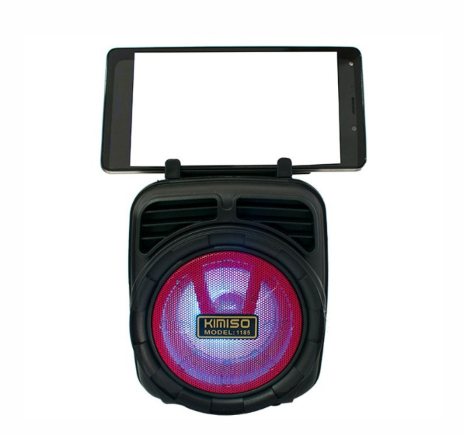 Mini bocina con luz LED 3 pulgadas portátil RADIO FM, LECTOR SD Y USB ...