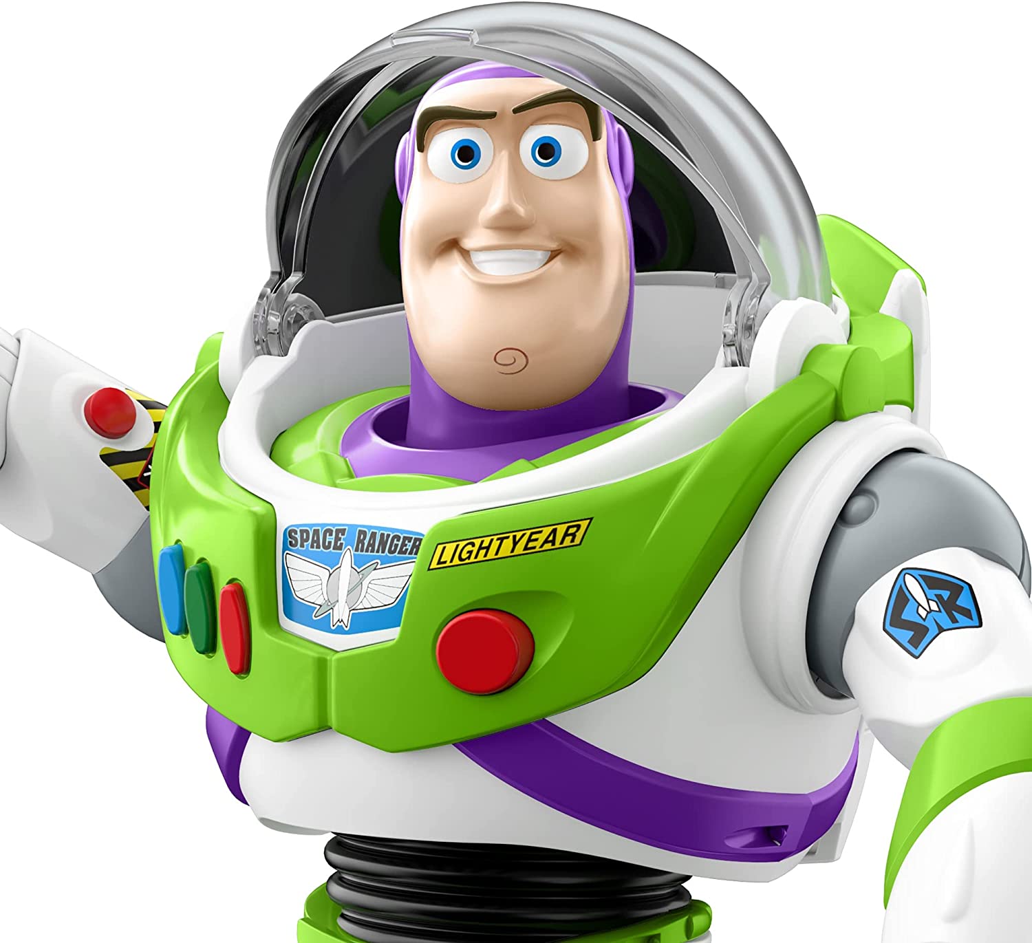 Juguete Disney Pixar Figura Buzz Con Sonido y Movimiento Toy Story HJB40 Mattel