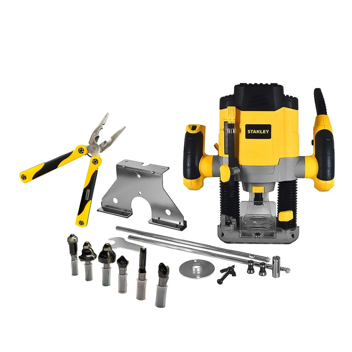 Router Velocidad Variable 1200w Stanley Srr1200 + Regalo.