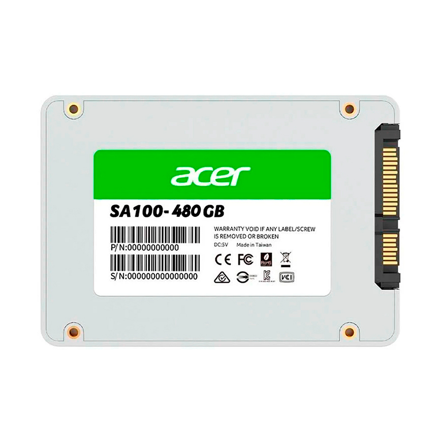 Unidad de estado sólido de 480gb SA100 Acer SSD