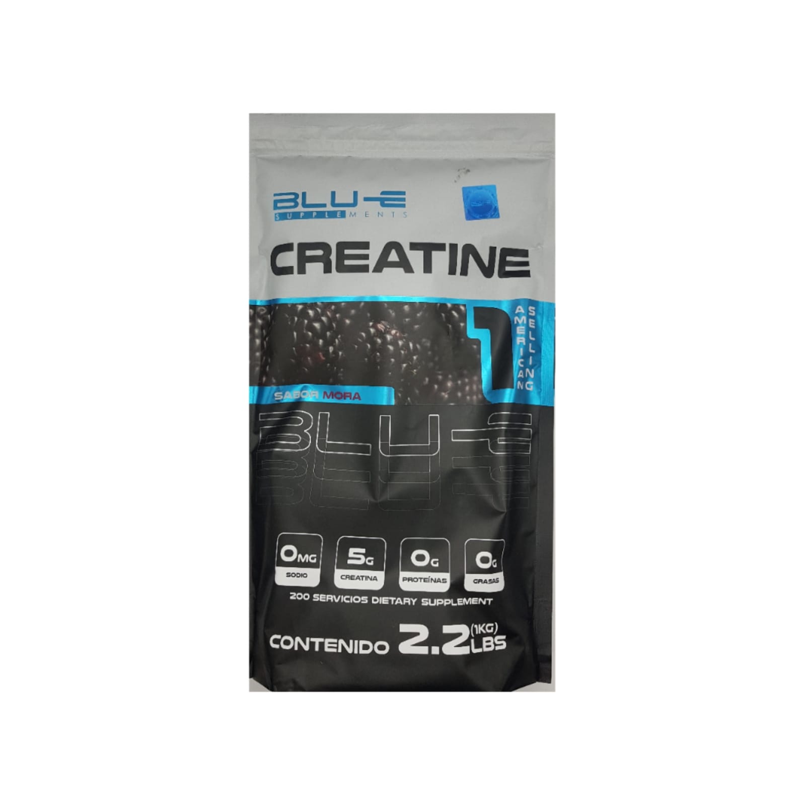 Creatina BLU-E (200 Serv) Sabor Mora