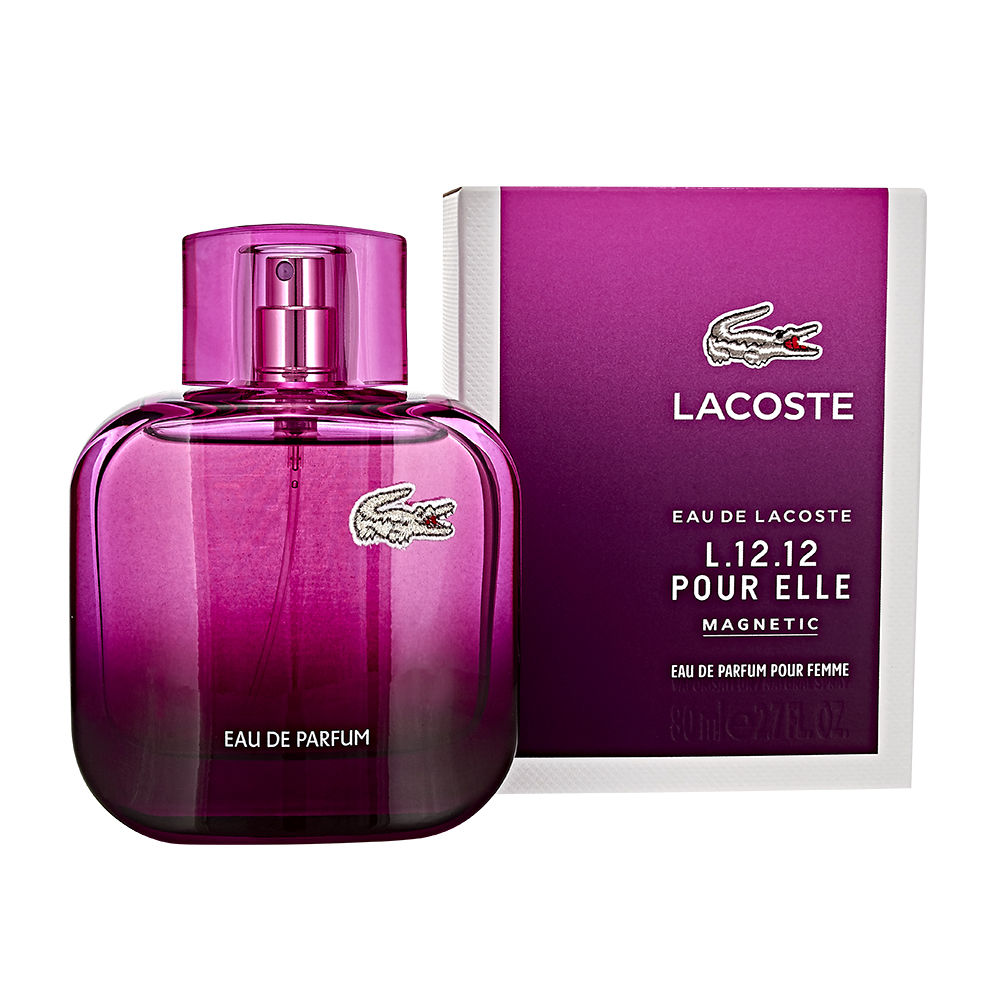 Perfume Lacoste magnetic Agua de perfume me 80 ml dama