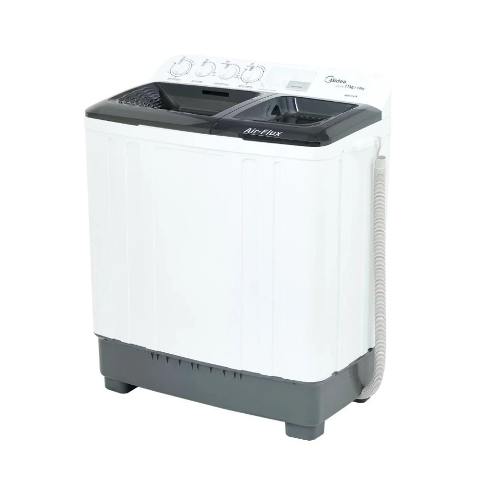 Lavadora Doble Tina 11kg Blanca Air Flux Midea MTG01W11W