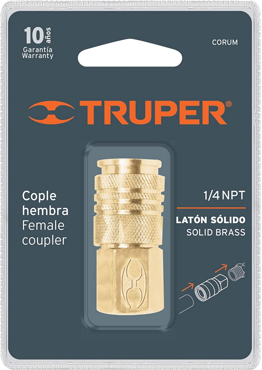 Conector Rapido Tipo "F" CORUM