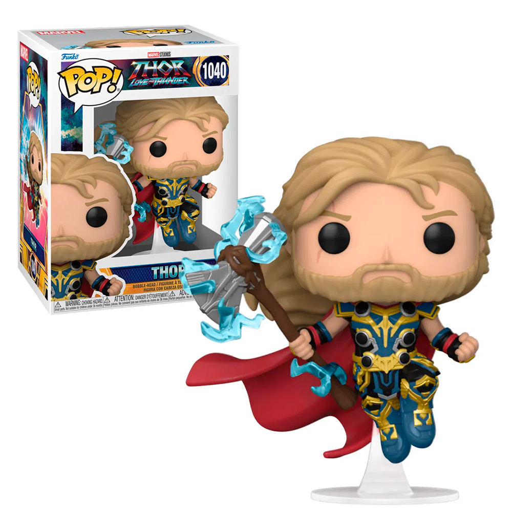 Funko Pop Thor Love and Thunder #1040 Marvel Figura Original