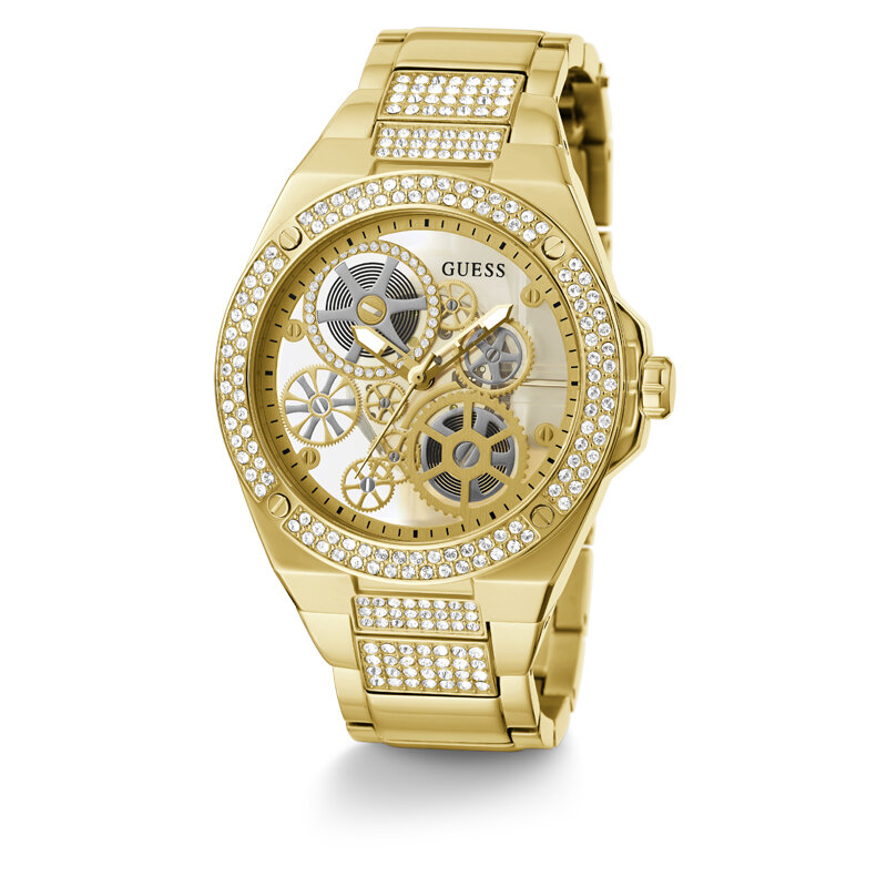 Reloj Guess BIG REVEAL para Caballero Color Dorado