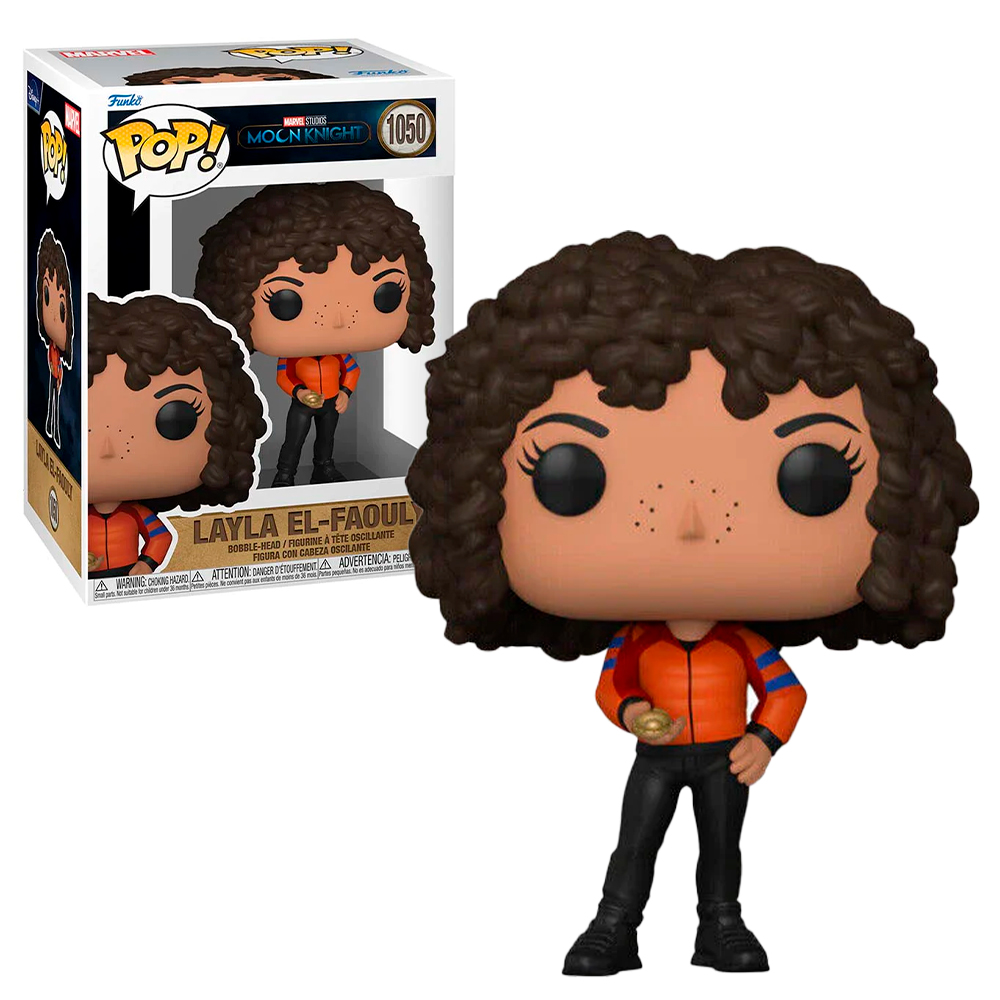 Funko Pop Layla El Faouly #1050 Marvel Moon Knight Serie Figura Original