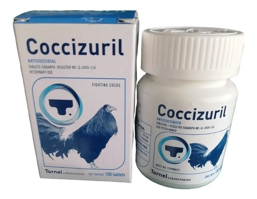 Coccizuril de 100 tabletas