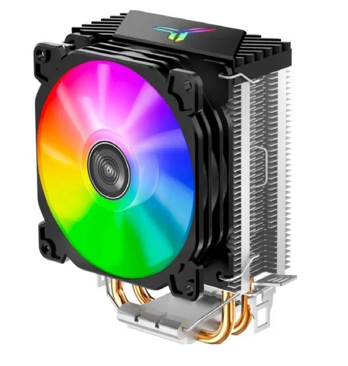 Ventilador Radiador Pc Colorido Rgb 2 Tubos