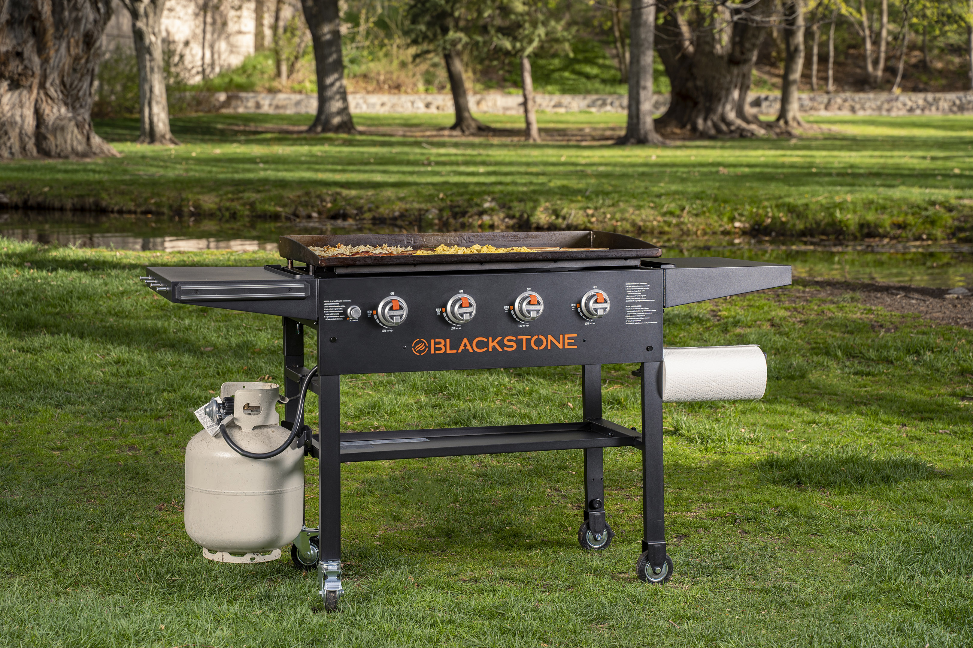 Plancha Blackstone De 36" Pulgadas Con Tapa Dura