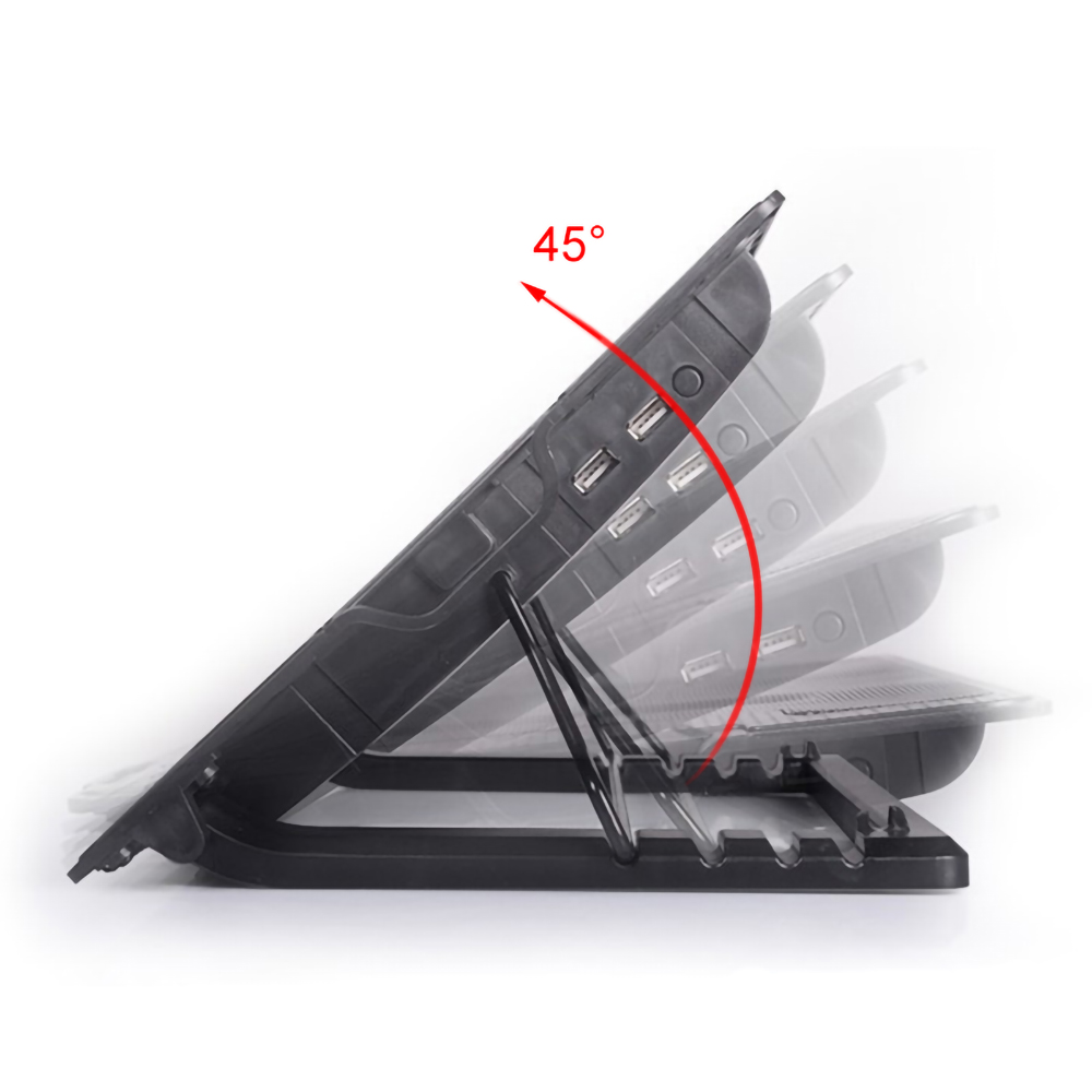 Base con Ventilador para Laptop Ajustable 5 posiciones