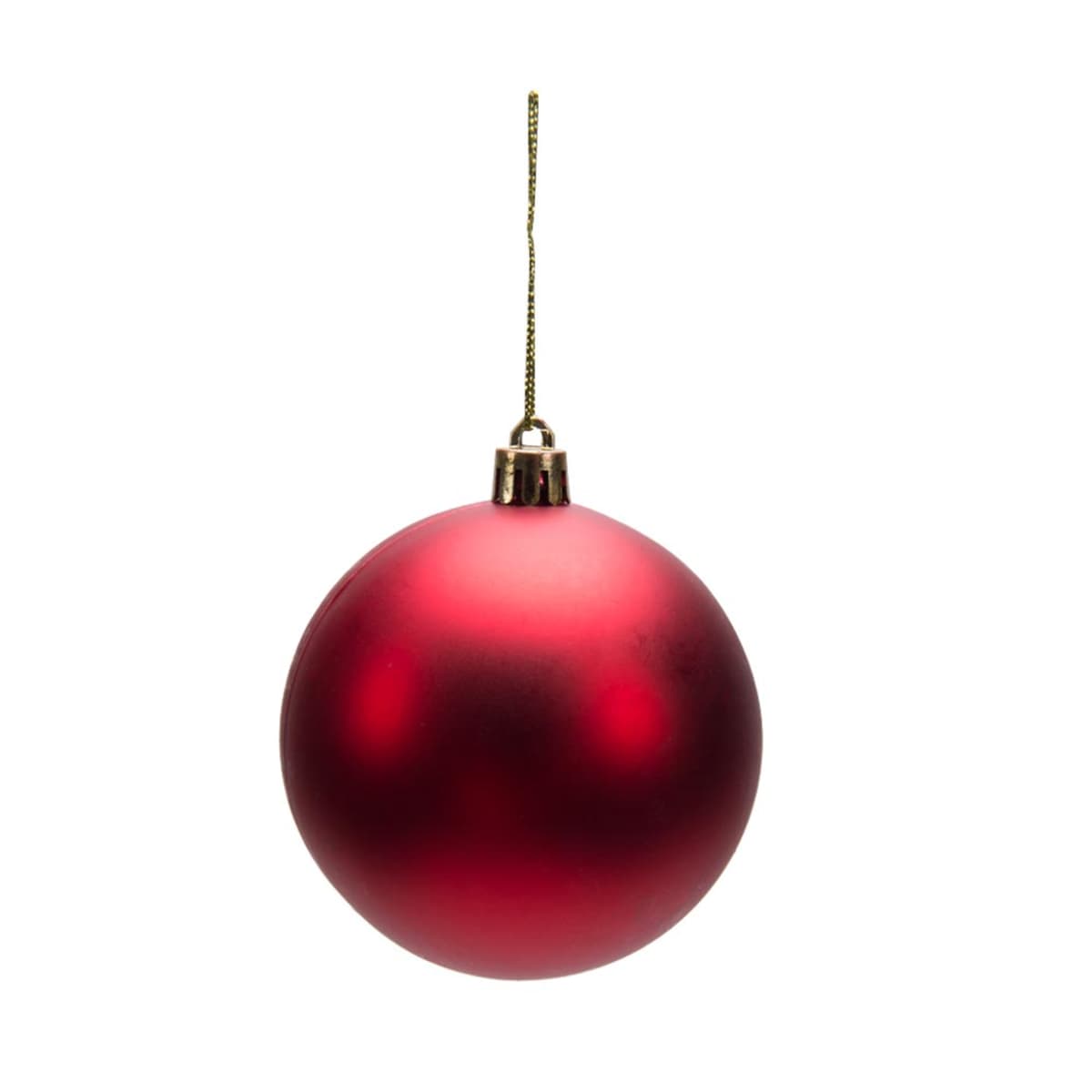 Set de 30 esferas navideñas en 4 diferentes modelos, rojas y plateadas ...