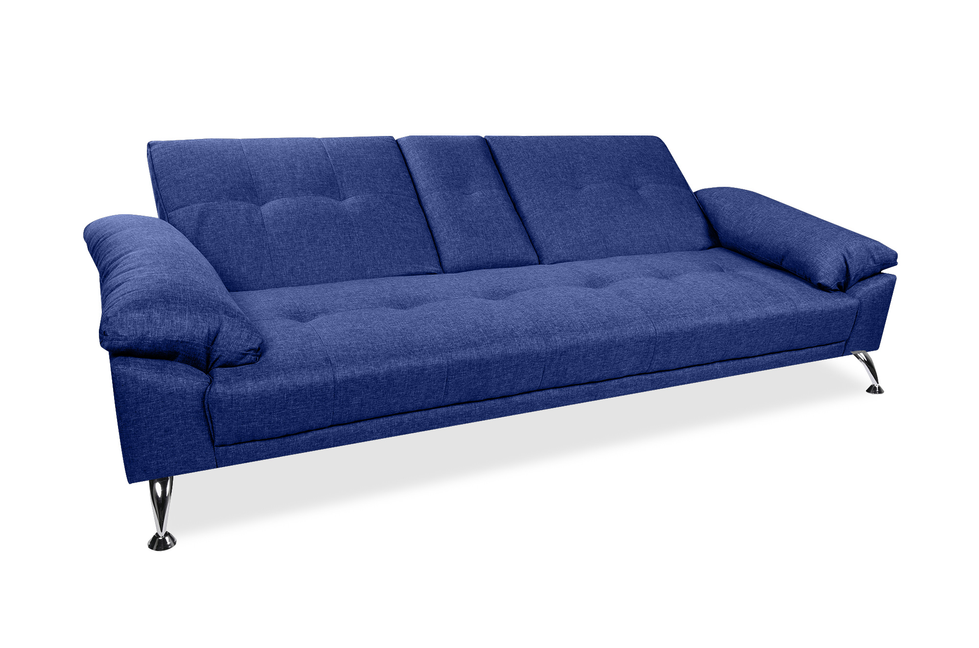 Sofá Cama Makora Hendrix Azul Con Portavasos El Envío Cubre Un 80 Del