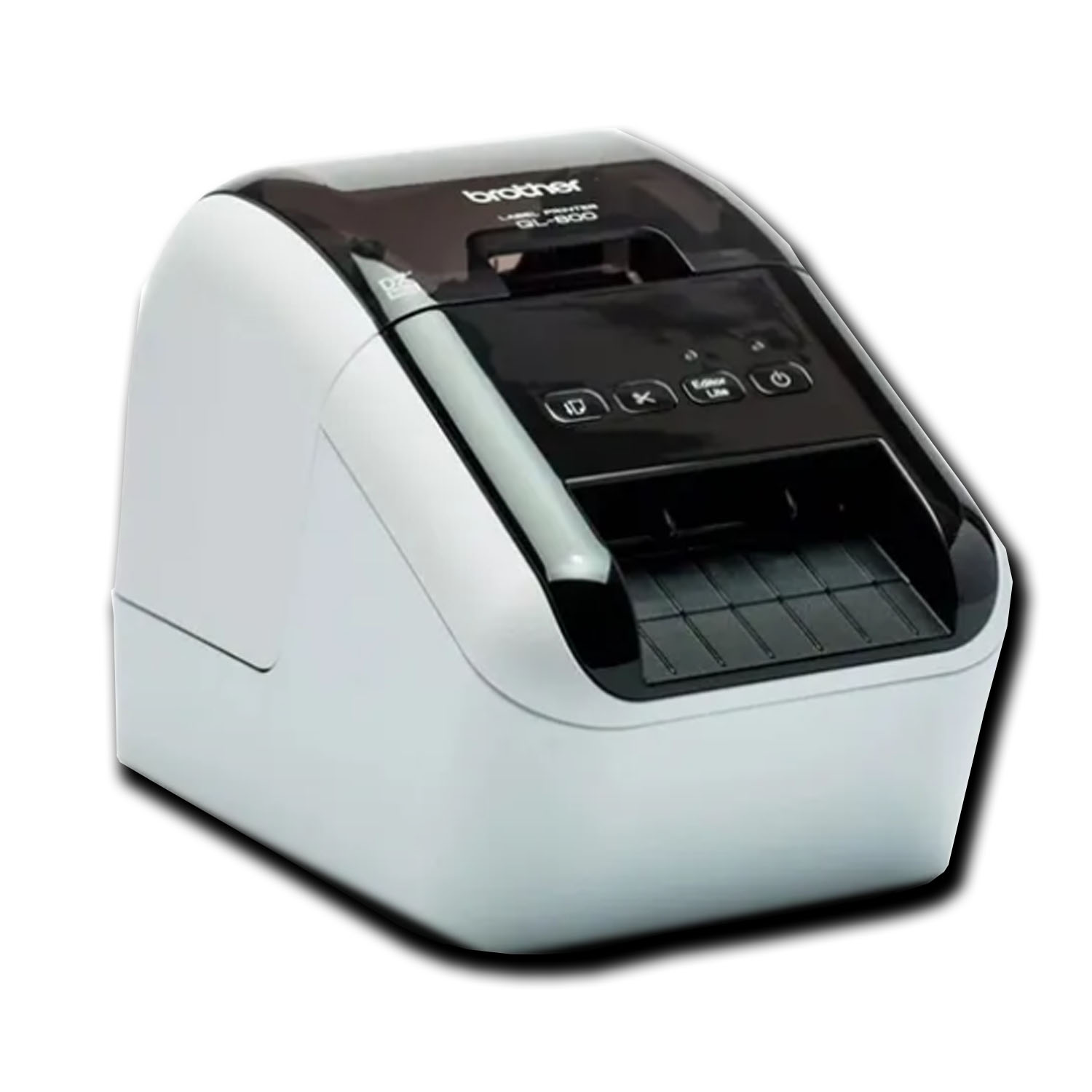 Impresora de Etiquetas Profesional Brother QL800 1Usb 2.0 Alta Velocidad Negro con Blanco