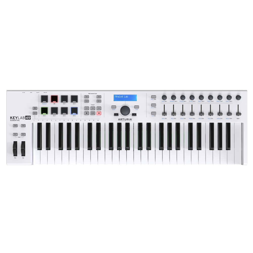 Controlador Midi Arturia Keylab Essential 49 Profesional