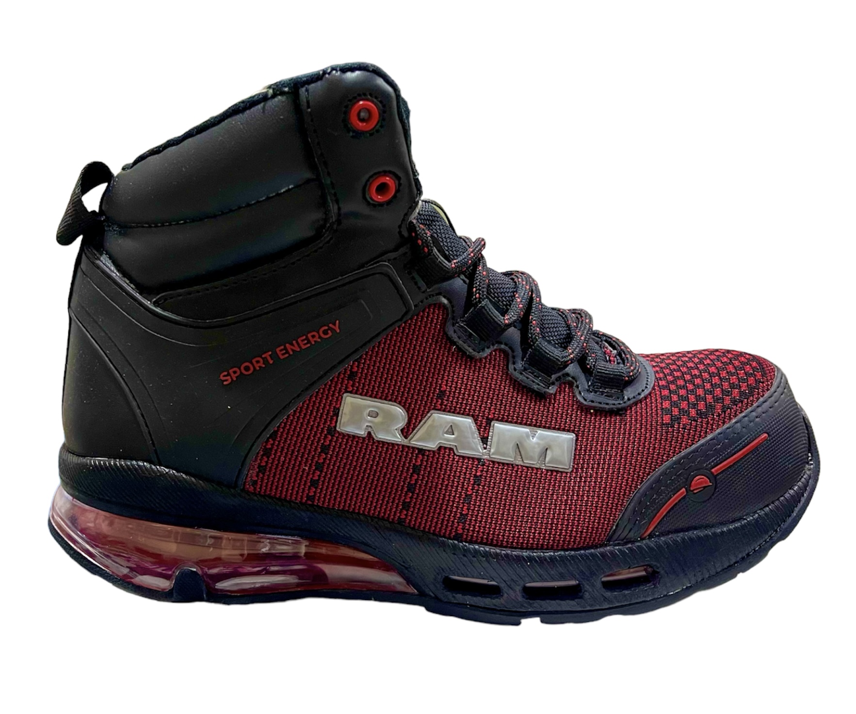 Bota Tipo Tenis Con Valvula Y Casquillo Seguridad Hombre Ram